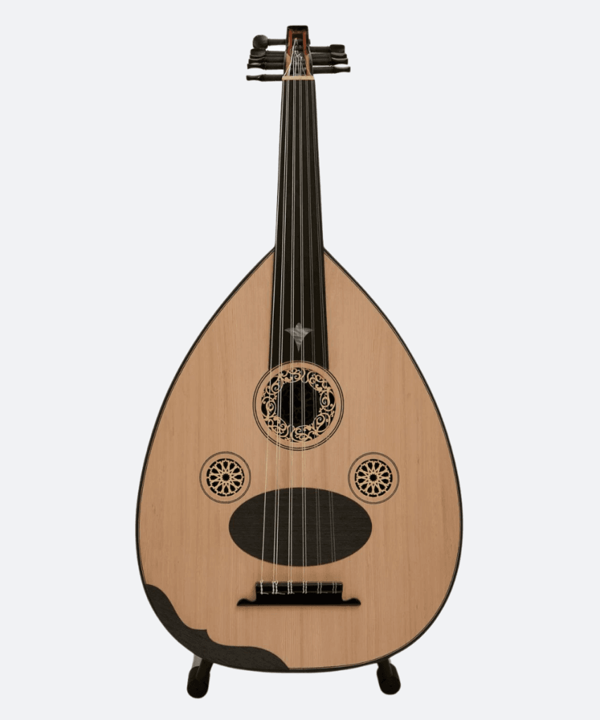 Turkish Oud with Internal Pickup by Master Enver Asaf – Authentic ...