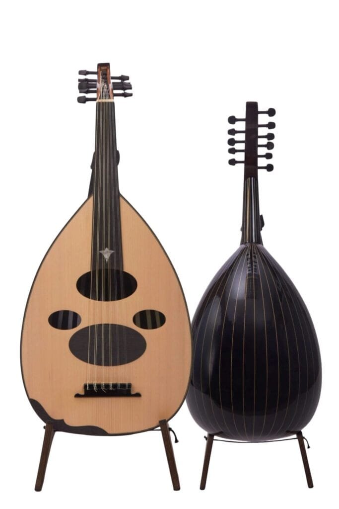 Arabic Oud with Internal Pickup by Master Enver Asaf – Authentic ...