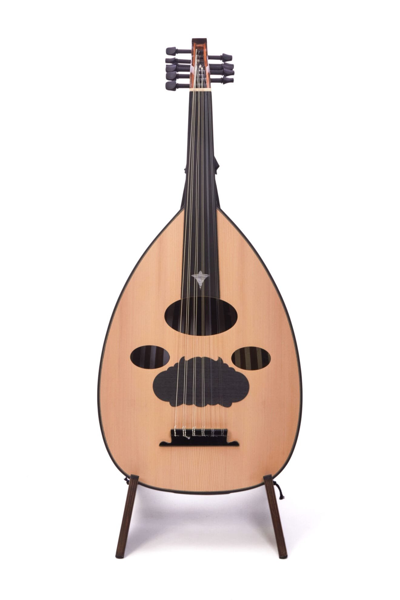 Arabic Oud with Internal Pickup by Master Enver Asaf – Authentic ...