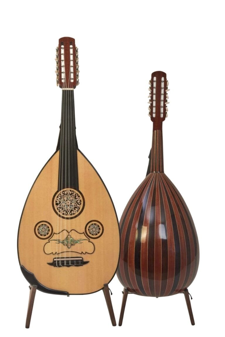Luxury Wenge&Mahogany Concert Electric Acoustic Oud by Master Hakkı ...